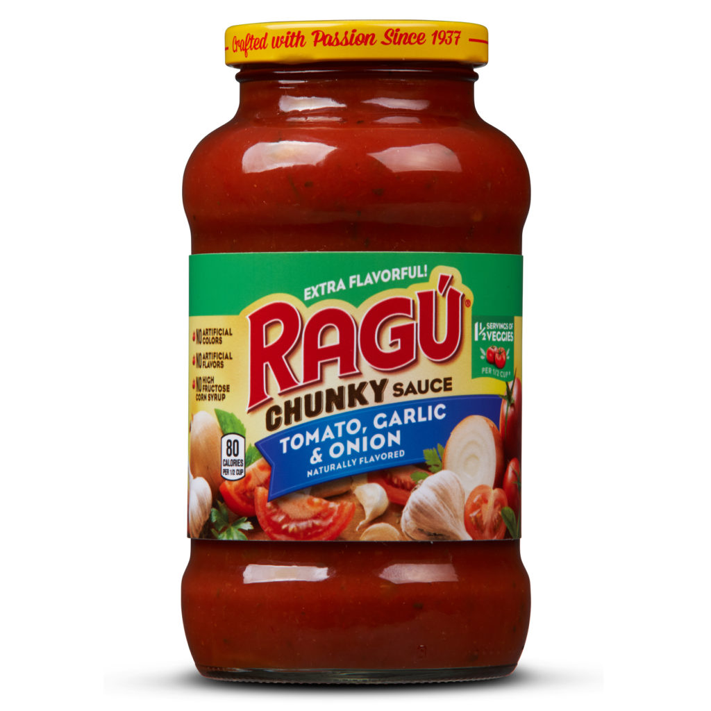 Ragu – Chunky Tomato, Garlic, & Onion - Shop JetFast™