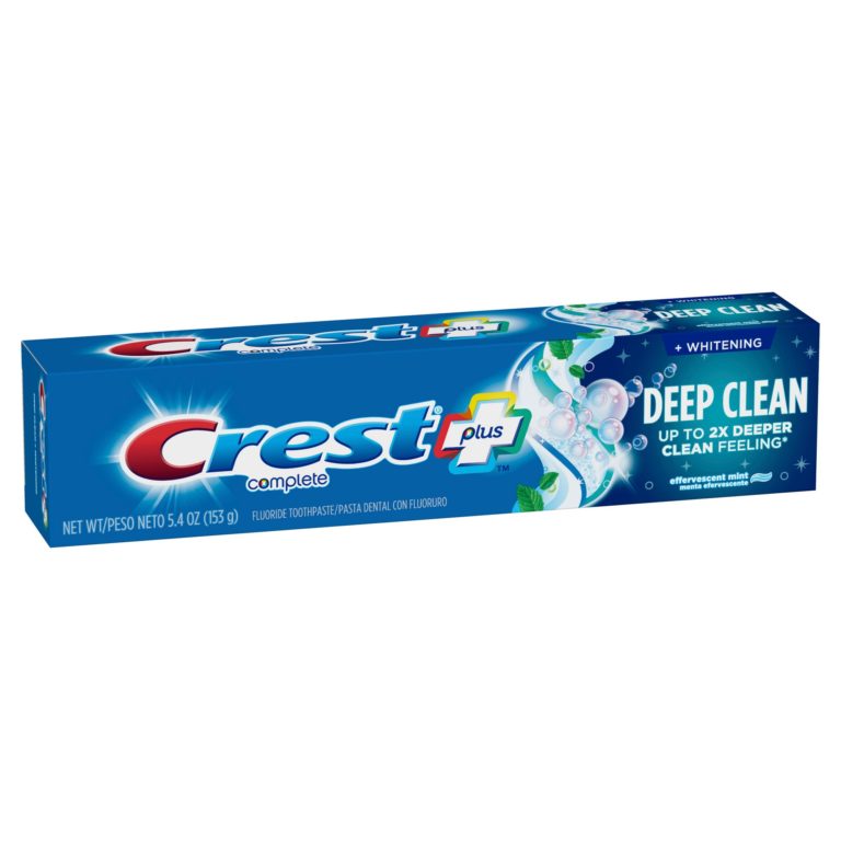 Crest - Deep Clean Toothpaste - Shop JetFast™